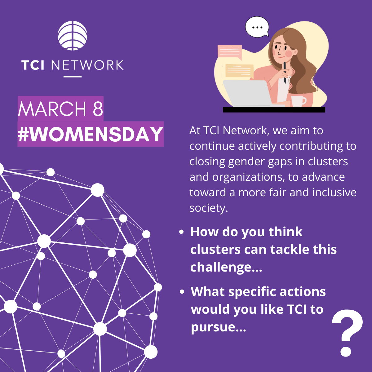 TCI Network | Co-creating a path toward genuine gender equality in clusters